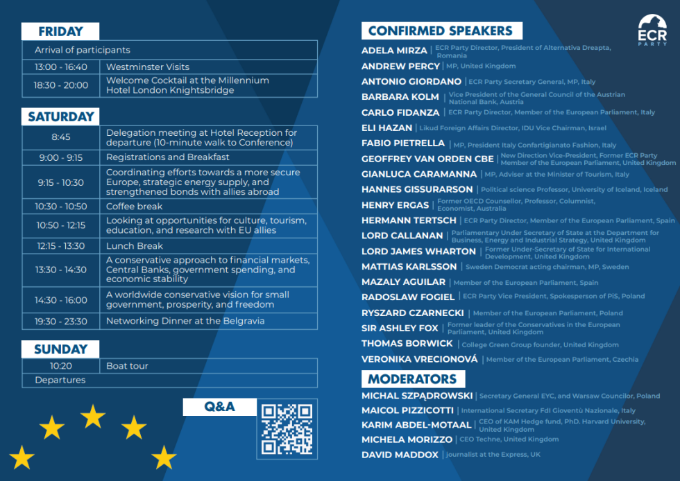 ECR Party Forum London - ECR Party